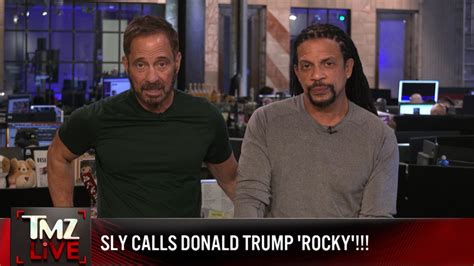 TMZ TV Hot Take Sylvester Stallone Compares Donald Trump To Rocky Balboa