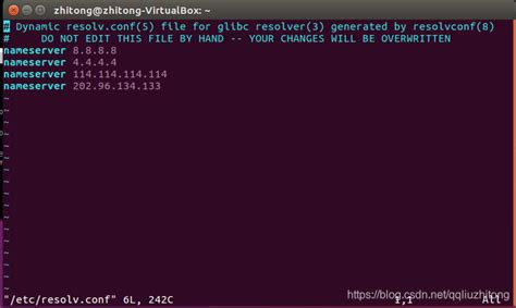 ubuntu添加dns服务器 csdn博客