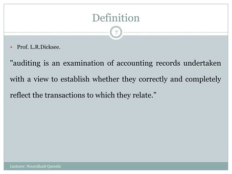 Auditing Introduction To Auditing Pptx