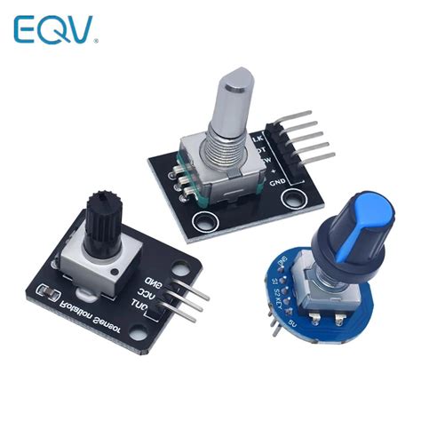 Rotary Encoder Module For Arduino Brick Sensor Development Round Audio Rotating Potentiometer