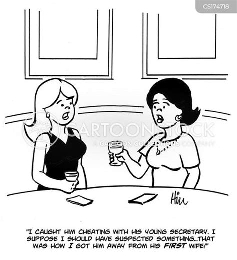 Cheating Wife Cartoons And Comics Funny Pictures From Cartoonstock
