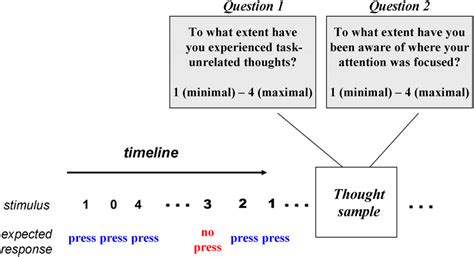 Experimental Paradigm A Standard Sustained Attention To Response Task