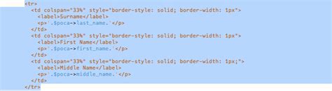 Php While Using Colspan Border Right Of The Last Column Disappears