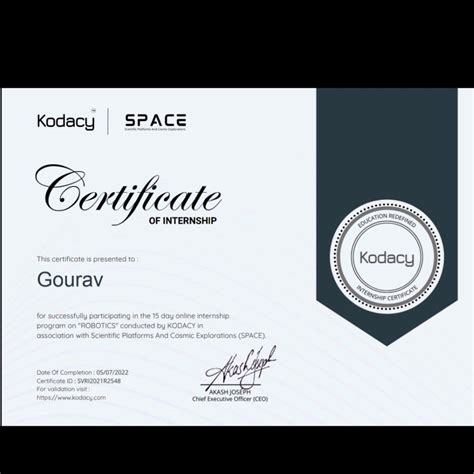 gourav mehta on linkedin internship space robotics kodacy arduinoprojects