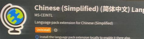 Languange Pack Installed But Not Display · Issue 194061 · Microsoftvscode · Github