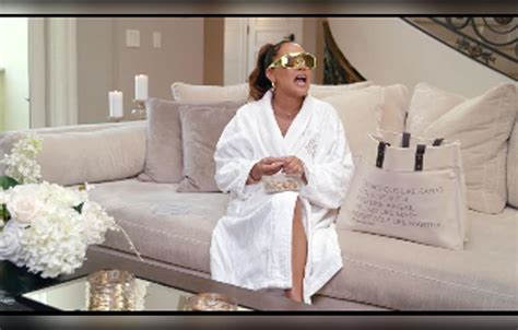 Adrienne Bailon Says She Goes To Work Naked Under A Robe Every Day