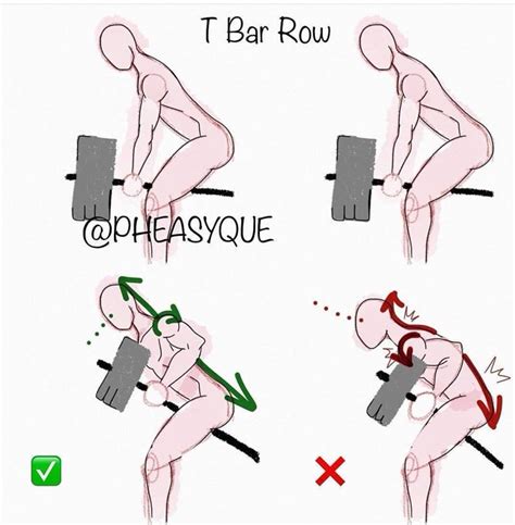 T Bar Row Бодибилдинг тренировки Тренировки для наращивания мышц Физкультурные упражнения