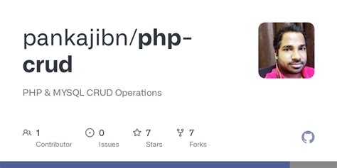 Github Pankajibnphp Crud Php And Mysql Crud Operations