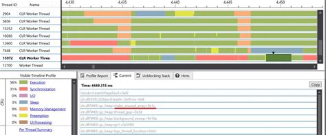 Understanding Different Gc Modes With Concurrency Visualizer