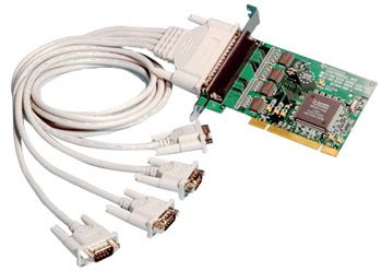 Brainboxes Universal PCI 4 Port RS232 4x9 Way UC 268 LN17468 SCAN UK