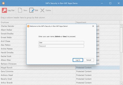 Xaf Role Based Access Control And User Authentication Api In Aspnet Webforms Apps Powered By Xpo