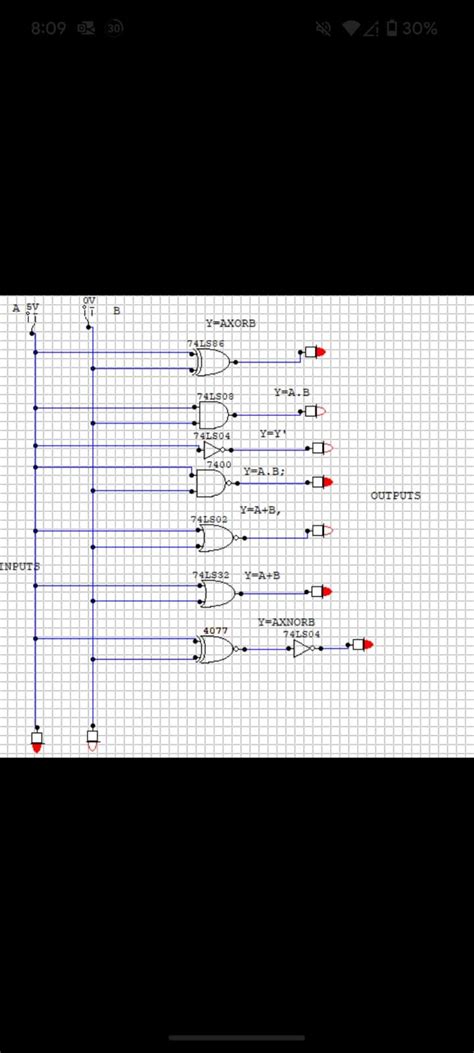 logic gate implementation instructables