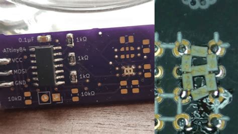 Nano Sized 7 Segment Led Display On A Surface Mount Module Hackaday