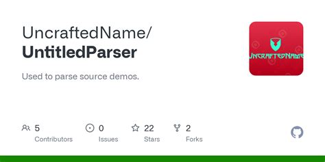 Github Uncraftednameuntitledparser Used To Parse Source Demos