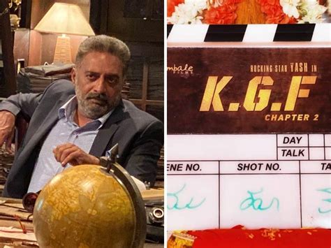 Kgf 2 Shoot Photos Prakash Raj Joins Yash And Sanjay Dutt Starrer