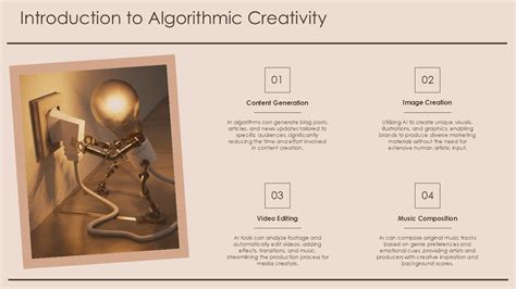 Introduction To Algorithmic Creativity In Media Ppt Template St Ai Ss Ppt Presentation