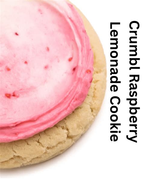 Copycat Crumbl Raspberry Lemonade Cookie Recipe Foodswild
