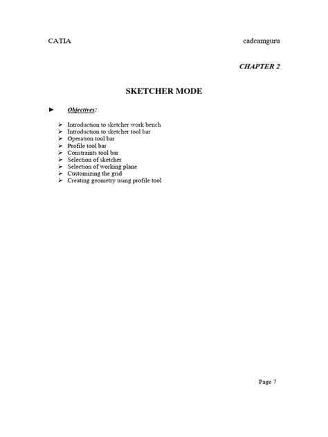 Catia Chapter2 Pdf Circle Geometry