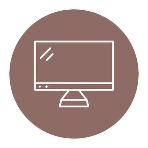 Premium Vector Monitor Vector Illustration