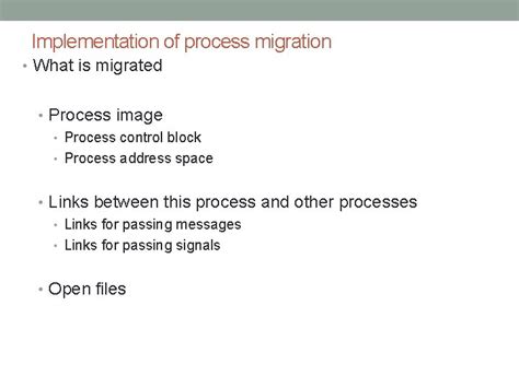 Unit V Distributed Systems Distributed Process Management Process