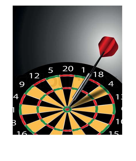Darts Stock Vector Colourbox