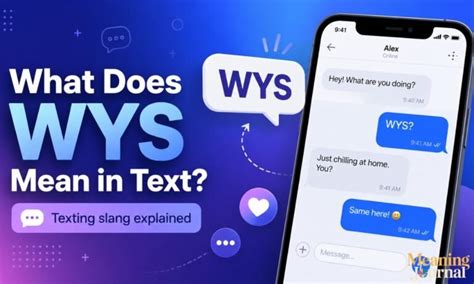 Wys Meaning In Text What It Actually Means And How To Use It 2026