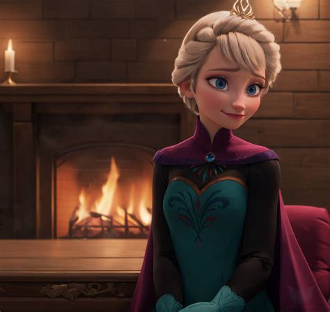 Queen Elsa By Alluring Artwork On Deviantart