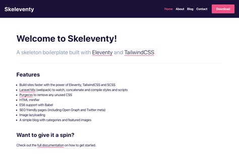 50 best eleventy starter themes [2021] easeout