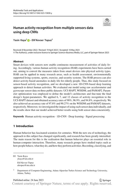 Human Activity Recognition From Multiple Sensors Data Using Deep Cnns