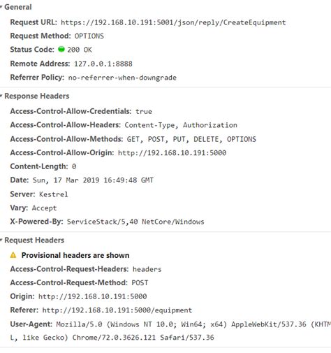 Serviceclient Cors Configuration Issues When Using Servicestacks Jsonserviceclient Stack