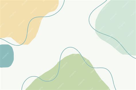 Premium Vector Abstract Simple Blob Background With Lines