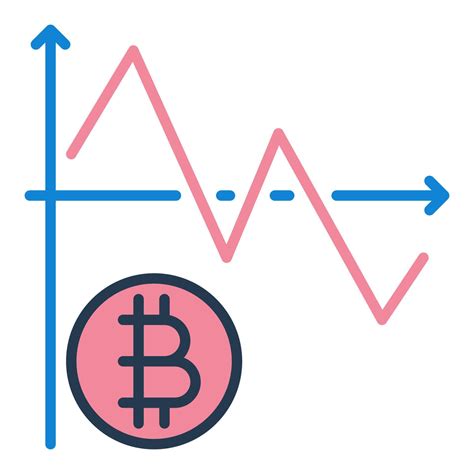 Bitcoin Falling Graph Cryptocurrency Colored Icon Or Sign 45732737 Vector Art At Vecteezy
