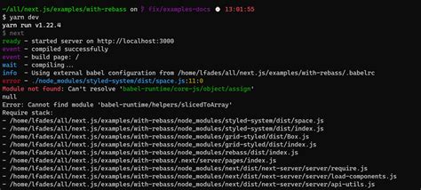 Fix Or Remove The With Rebass Example · Issue 16828 · Vercelnextjs