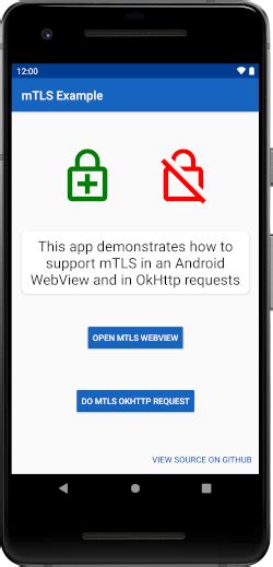 github diebietse mtls android android mtls example app