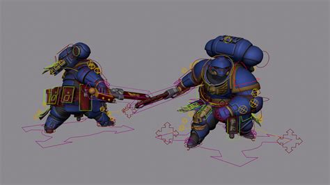 Fat Marine Blender Rig By Nikolaysautin