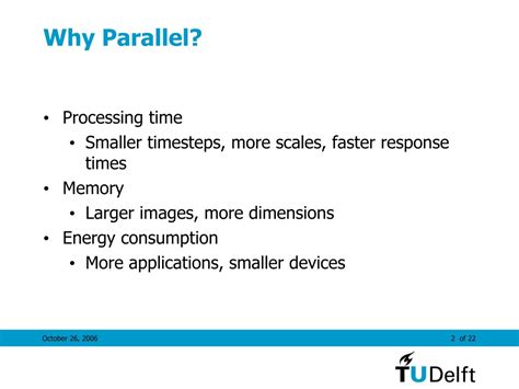 Ppt Parallel Image Processing Programming And Architecture Ist Phd
