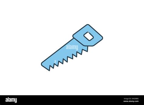 Saw Icon Icon Related To Carpentry Construction Projects Applications And User Interfaces