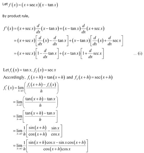 Ncert Solutions Class 11 Mathematics Limits And Derivatives Exercise 13 Misc Ncertplanet
