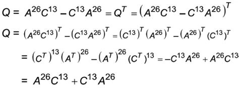 let a b c be 3 × 3 matrices such that a is symmetric and b and c are