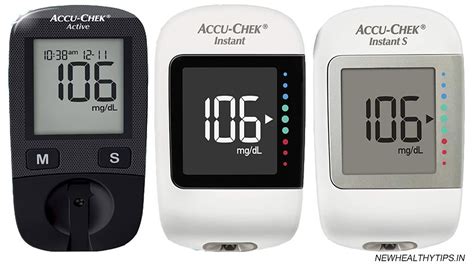 Accu Chek Active Vs Instant Vs Instant S Comparison
