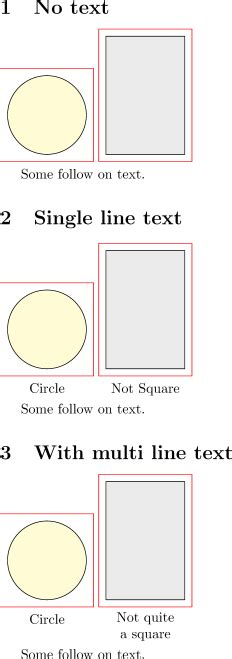 Tikz Pgf Align Tikzpictures At Internal Bounding Box With Text Below It Tex Latex Stack