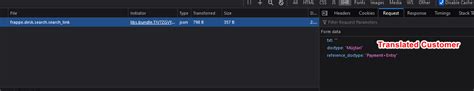 The Translated Doctype Name Has Been Sent ERPNext Frappe Forum