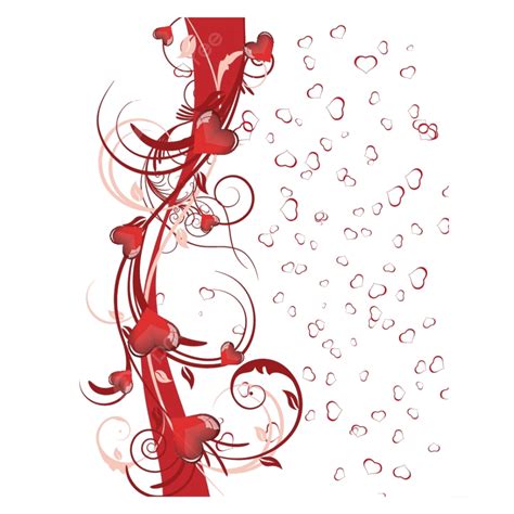 Valentines Day Frame Vector Design Images Abstract Valentine Days Background Frame Symbols