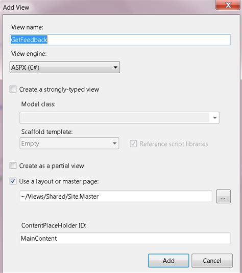 the asp mvc club step by step how to create a static