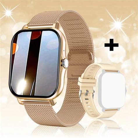 Simsonlab Reloj Inteligente Con Correa De Acero Y Silicona Actualizado En 2025 Para Caballeros