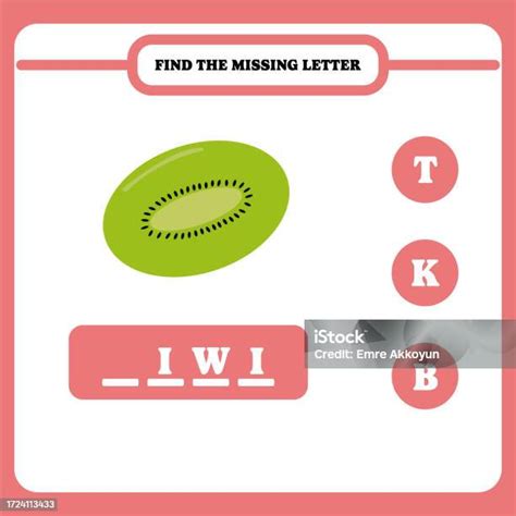 누락 된 편지를 찾으십시오 유치원생이나 초등학생을 위한 교육용 철자 게임 0명에 대한 스톡 벡터 아트 및 기타 이미지 0명