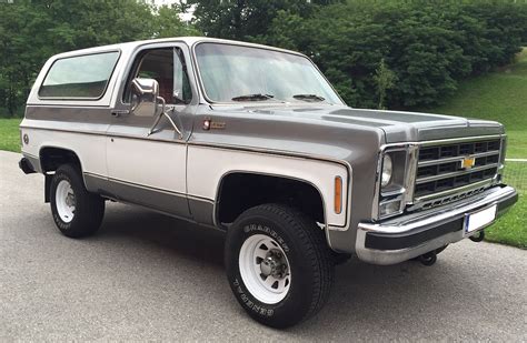 Black 1976 Chevy Blazer