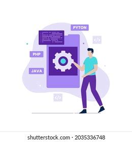 Java Backend Stock Vectors Images Vector Art Shutterstock