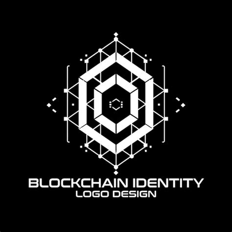 Premium Vector Blockchain Identity Vector Logo Design