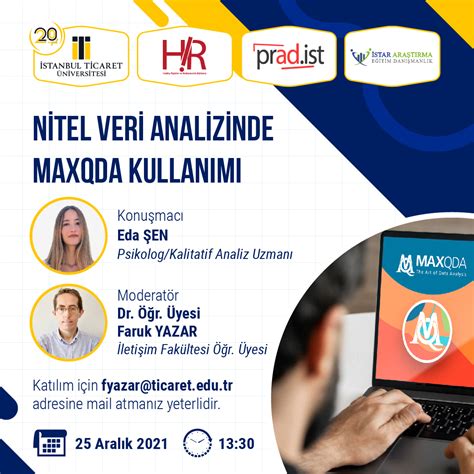 Maxqda Use In Qualitative Data Analysis Department Events İstanbul Ticaret Üniversitesi